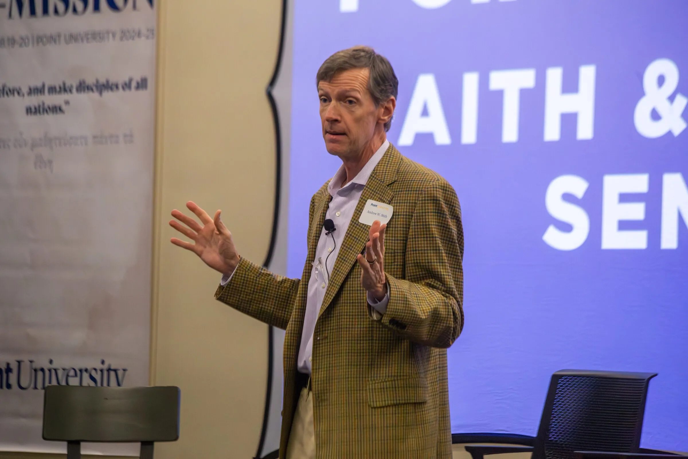 Stith College of Business Hosts Faith and Business Seminar - Point ...
